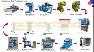 High Speed Kitchen Sink Production Line 45s Per Bowl