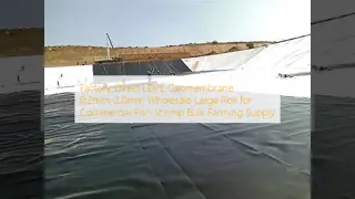 Wholesale LDPE Geomembrane Factory Direct Bulk Supply