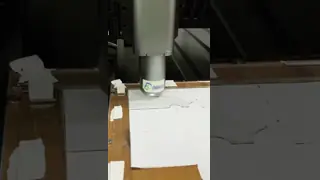 0.3mm double-sided frosted quartz glass laser cutting