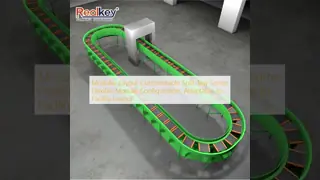 Modular Split Tray Sorter High Speed Warehouse Automation