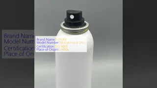 Precision Fine Mist Pump for Skincare and Beauty Packaging
