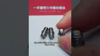 Precision SS 410 420 Bearing Connectors and M4 Bolts