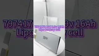 3.9V 16Ah high voltage semi-solid rechargeable lithium polymer battery cells for Rc applications