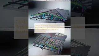 Grade 8 Seismic Steel Building Prefabricated Frame Solution