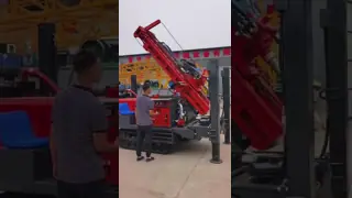 ST200 Crawler Water Well Drilling Rig High Performance