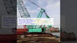 Kobelco CKE1500 150 Ton Crawler Crane Reliable Heavy Lifting