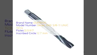 Guhring Aerospace Tap For Titanium And Nickel Alloys