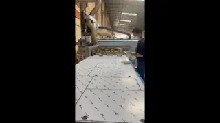 Aluminum Honeycomb panel sewing