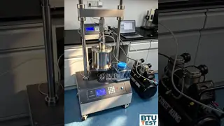 Coarse Grained Soil Consolidation Apparatus High Loading Capacity Multiple Consolidation Modes Flexi