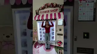 flower locker vending machine