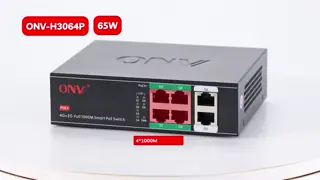 ONV-H3064P Gigabit PoE Switch: Reliable Network Power Solution