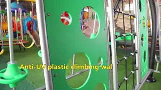 Outdoor Rope Climbing Playground