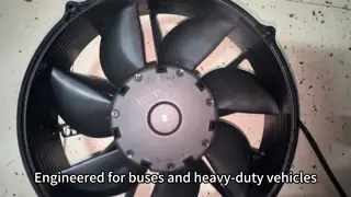 High-quality bus cooling fan