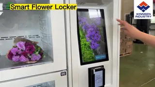 Winnsen Fresh Flower Vending Locker with Refrigerator and Humidifier