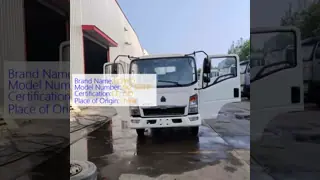 HOWO 4x2 Cargo Truck 160HP Reliable Urban Logistics Solution