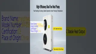 36KW EVI Heat Pump Efficient Commercial Heating Solution
