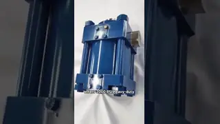 Tie Rod Hydraulic Cylinder MT4 Intermediate Trunnion Mount High Pressure Ram for Forging Press