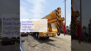 Tadano 65 Ton GR 650N Crane Reliable Used Lifting Solution