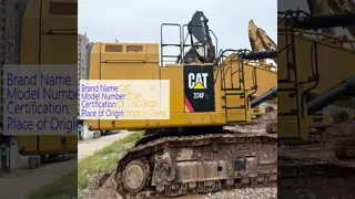 74 Ton Heavy Duty Excavator for Rock Breaking Projects