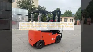 CPD30 Electric Forklift Ergonomic Comfort and Power
