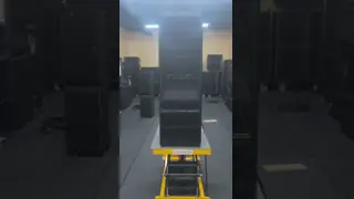3 way dual 12 inch line array demo video