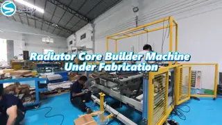 Radiator Core Builder Machine Under Fabrication