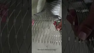 Durable Stainless Steel Rope Netting 25 Year Life