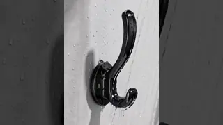 High quality hooks, no punching, double hook design, thickened waterproof clothes and hats, hooks fo