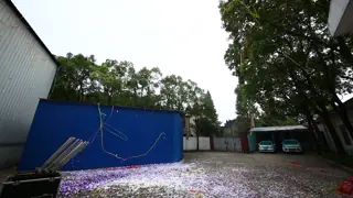Powerful Stage Stadium Shot Confetti & Streamer Cannon Nine Shooting Tubes Driven by CO2