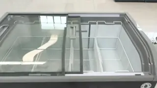 Premium Commercial Glass Door Ice Cream Freezer