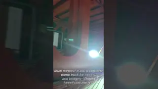 18 Meter Arm Length Tracked Pumping Vehicle Bridge Construction Video Case