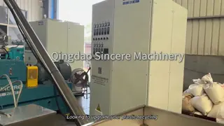 Automatic Plastic Pelletizing Line 250kg h Output