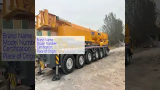 XCMG 200 Ton XCT200 Used Truck Crane Reliable Lifting Power