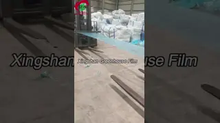 PO greenhouse film tensile test