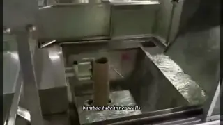 Automatic Bamboo Tube Inner Wall Spray Painting Machine
