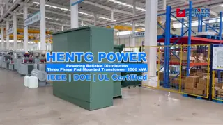 ANSI/IEEE Three-Phase Pad-Mounted Transformer (75 kVA - 5000 kVA) | Factory-Direct Sourcing