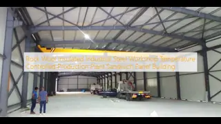 Insulated Steel Workshop Temperature Controlled Plant