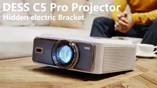 C5 Pro Smart Gaming Projector Auto Focus and Google TV