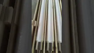 Premium Fused Silica Rollers for Glass Tempering Furnaces