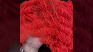 Vivid Orange Polyester Tow 2D, Dope Dyed Colorfast Fiber for Safety Workwear & Textile Production