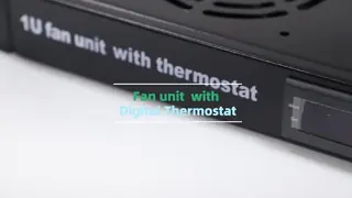JG03 digital thermostat with 4 fans