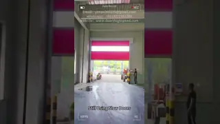 High Speed Roll Up Door in Action | Built for High-Traffic Areas