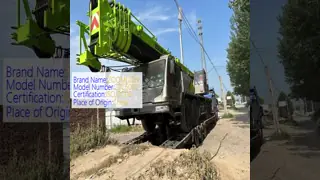 Used ZOOMLION ZTC500V 50 Ton Truck Crane For Sale