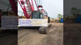 Used SANY SCC550A 55 Ton Crawler Crane Ready for Work