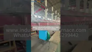 Continuous Gas-Fired Mesh Belt Heat Treatment Furnace: Low-Cost, High-Efficiency Mass Production