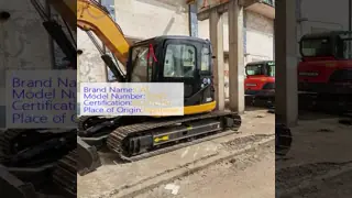 Reliable Used 8 Ton Excavator Original Engine and Paint