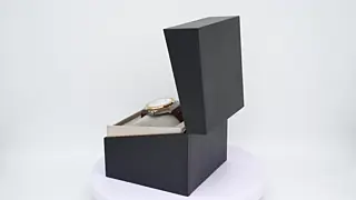 Luxury Magnetic Watch Packaging Box with Soft Velvet Inner Lining