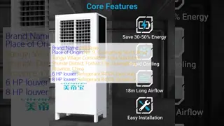 Industrial Evaporative Cooler Save 50 Percent Energy