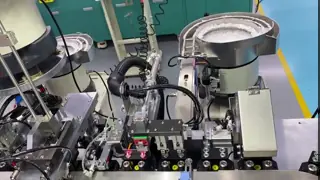 Pump core automatic assembly and inspection machine