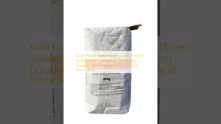 Durable Kraft Paper Valve Bags for Industrial Packaging